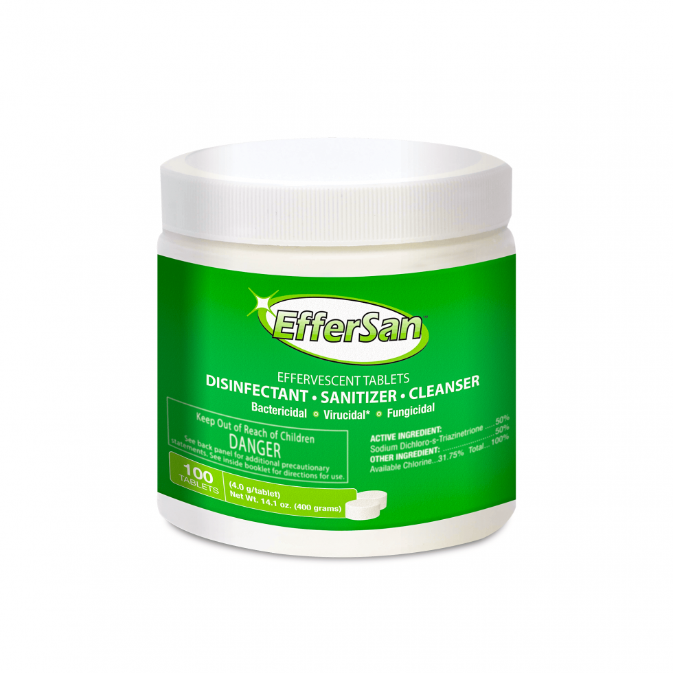 EfferSan Tablets | ATS ChemDepot | Disinfectants & Bulk Chemistry