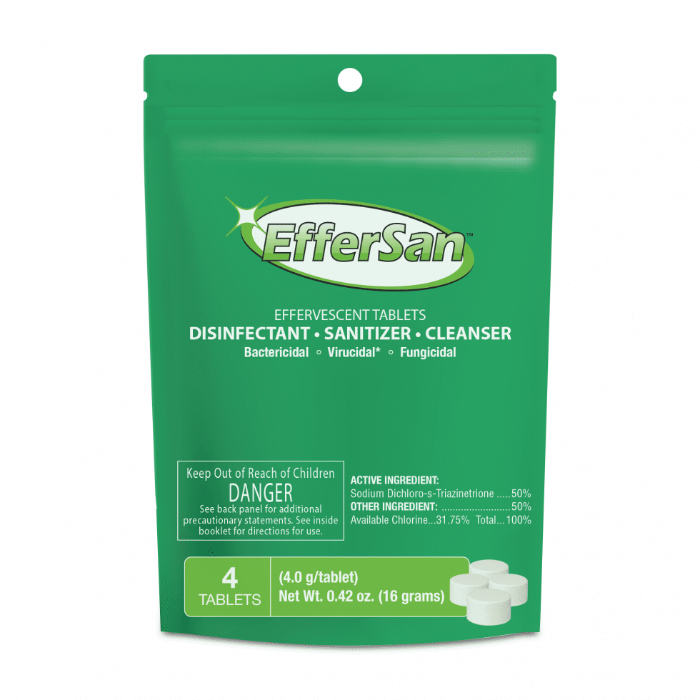 EfferSan Tablets | ATS ChemDepot | Disinfectants & Bulk Chemistry
